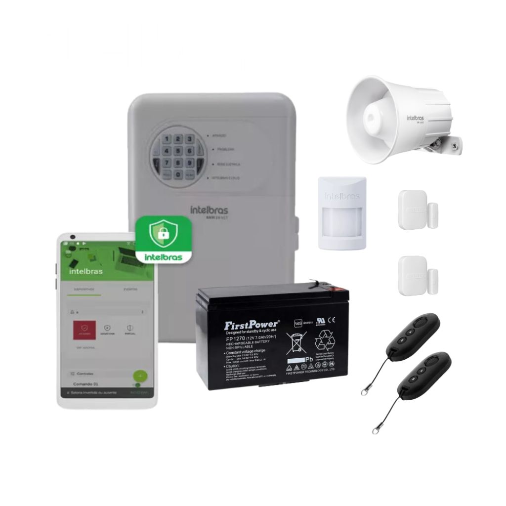 A-KIT ANM 24 NET ALARMA 20 ZONAS INALÁMBRICAS + 4 ZONAS CABLEADAS ...